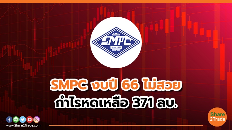 SMPC งบปี 66 ไม่สวย กำไรหดเหลือ 371 ลบ. | Share2Trade